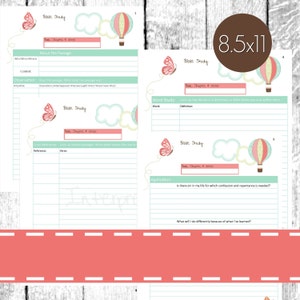 Inductive Bible Study Guide Printables PDF, Christian Bible Study ...