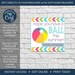 EDITABLE Hope You Have a Ball This Summer Tag End of School - Etsy