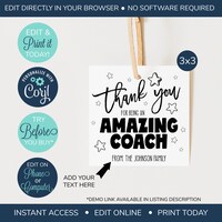 Editable Bursting With Pride Printable Tag Team Coach Player ...