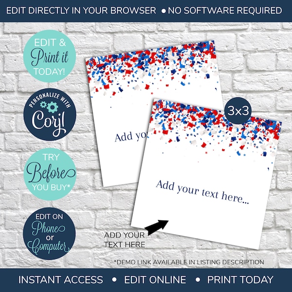 Red Gift Tags - Etsy