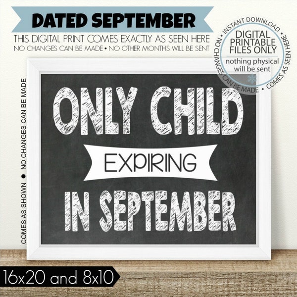 Only Child Expiring - Etsy