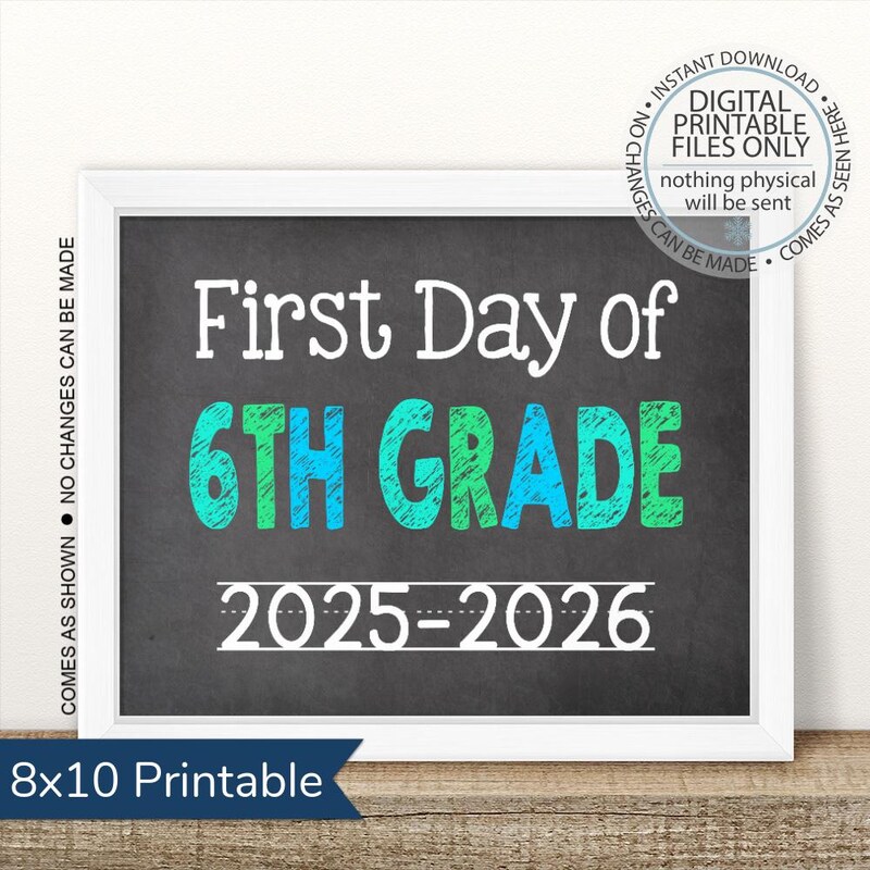 Chalkboard School - Etsy