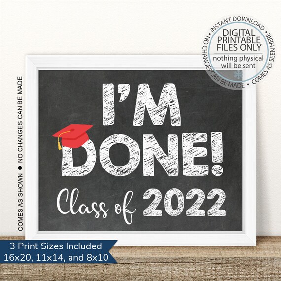 Home Décor Wall Décor Wall Hangings Class Of 2020 Photo Prop High ...