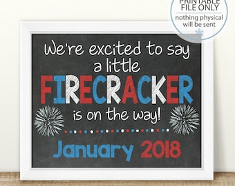 Firecracker sign | Etsy
