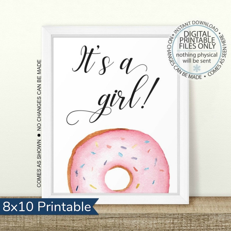 Donut Bar Shower Sign - Etsy