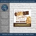 EDITABLE Cookie Appreciation Gift Tag, Teacher Staff Employee School ...