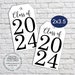 Printable Graduation Gift Tags, Class of 2024, High School, College ...