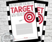 Printable Teacher Gift Right on Target Gift Card Holder - Etsy