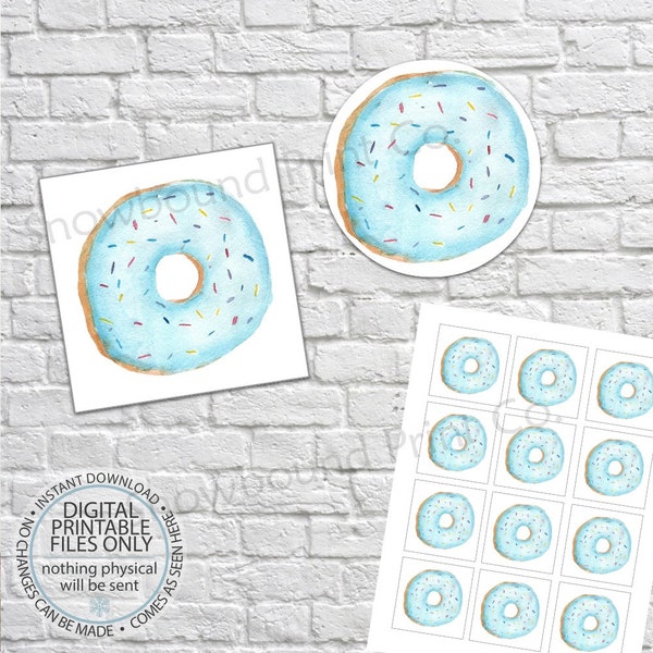 Donut Party Favor - Etsy