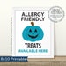 Printable Halloween Teal Pumpkin Project Sign, Allergy Safe Trick or ...