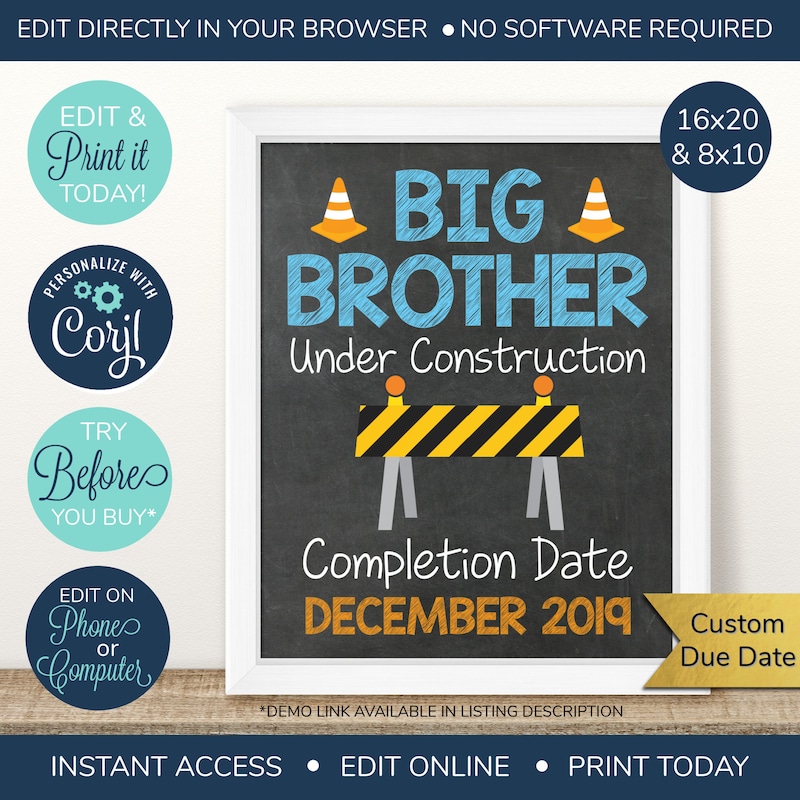 Brothers Sign - Etsy