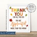 Printable Thank You for All You Do, You Are Appreciated, Fall ...