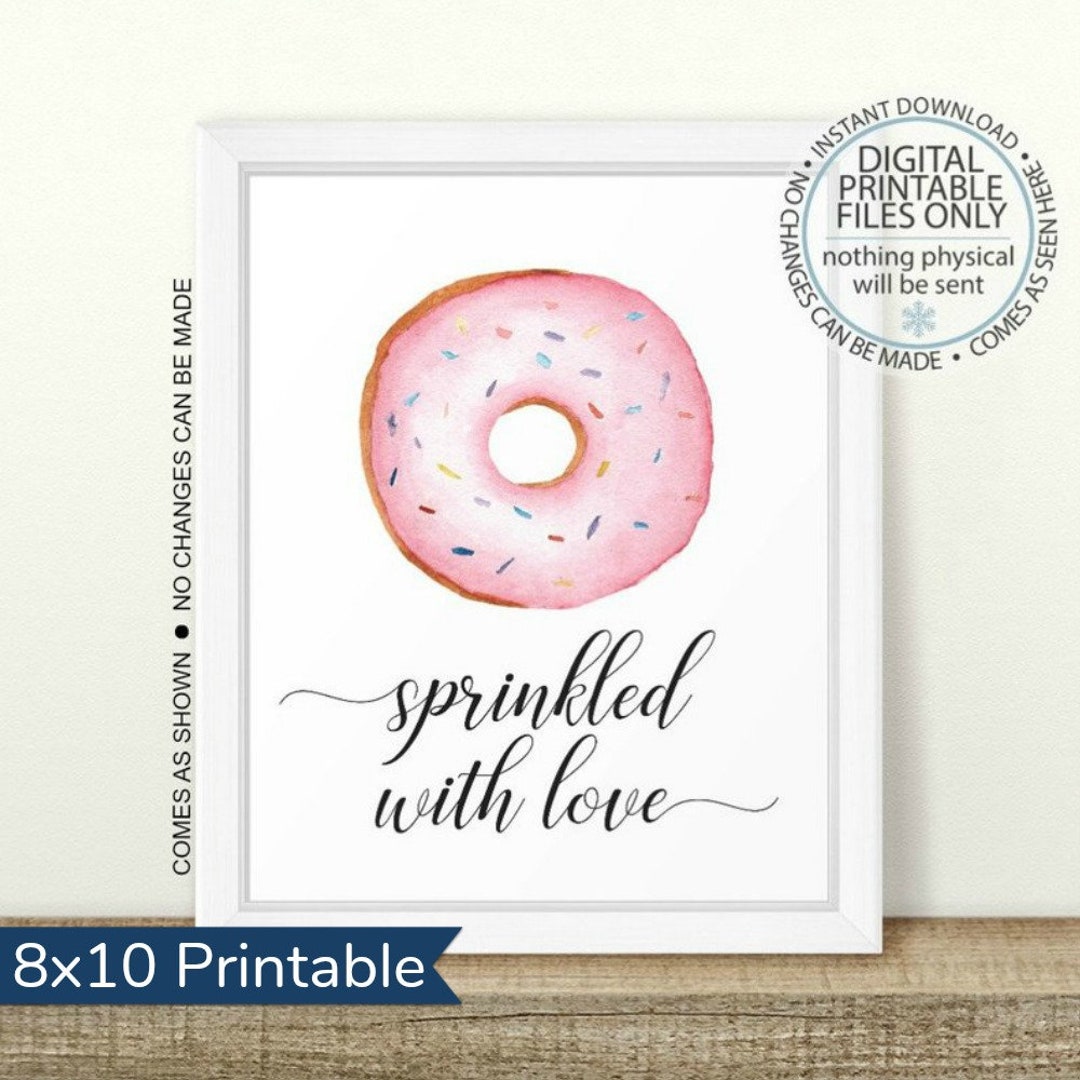 Sprinkled With Love Zeichen , Sprinkled With Love Dekorationen, Baby ...