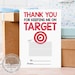 Printable Teacher Gift, Thanks for Keeping Me on Target, Gift Card ...