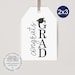 Printable Graduation Gift Tags, Class of 2026, High School, College ...