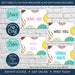 EDITABLE Donut Party Food Tents, Donut Birthday Food Labels, Printable ...