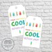 Popsicle Favor Tags, Printable Popsicle Back to School Cards, Funny ...