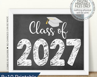 Class of 2027 Sign - Etsy