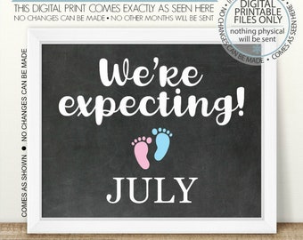 We're Expecting Sign - Etsy