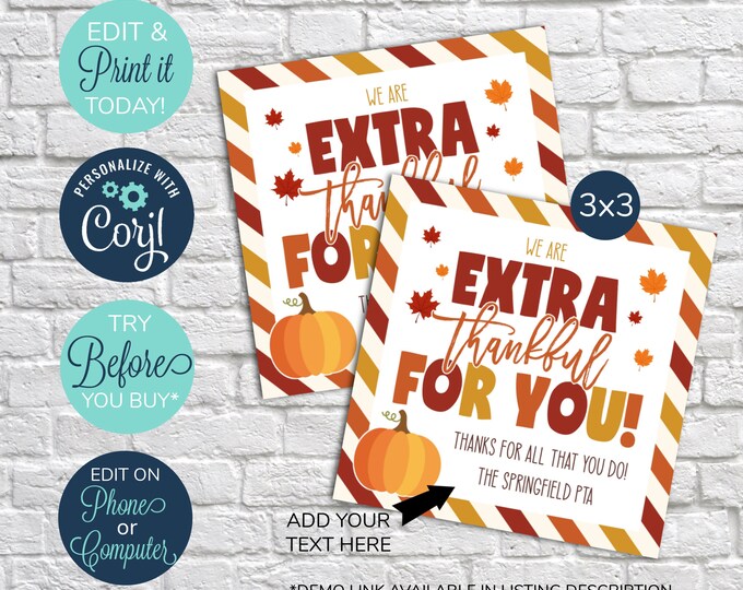 I Am Thankful for Printable Cards, I Am Grateful for Cards, Gratitude ...