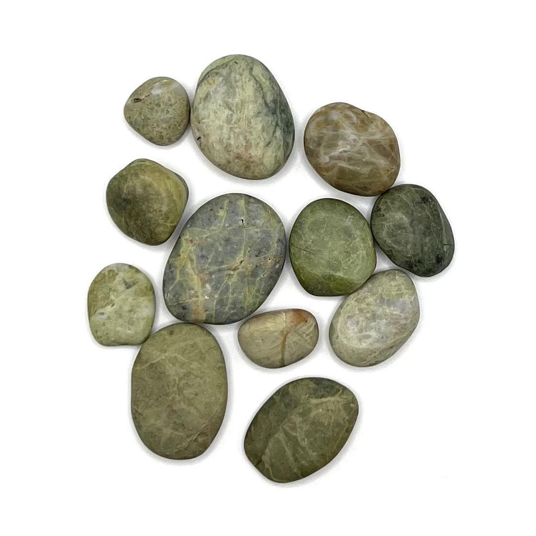 Northern California Serpentine Beach Stones - Lot of 12 - Etsy