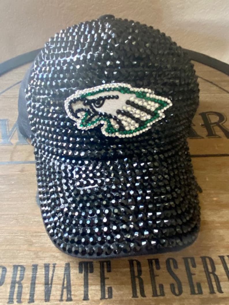 Philadelphia Eagles Blingy Sport Hat - Etsy