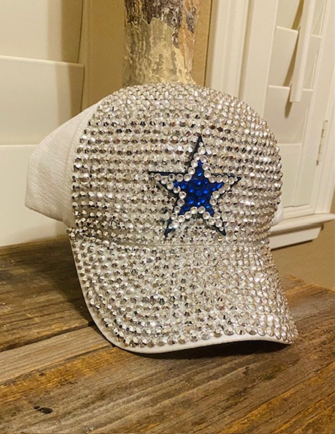 Dallas Cowboys Blingy Sports Hats - Etsy