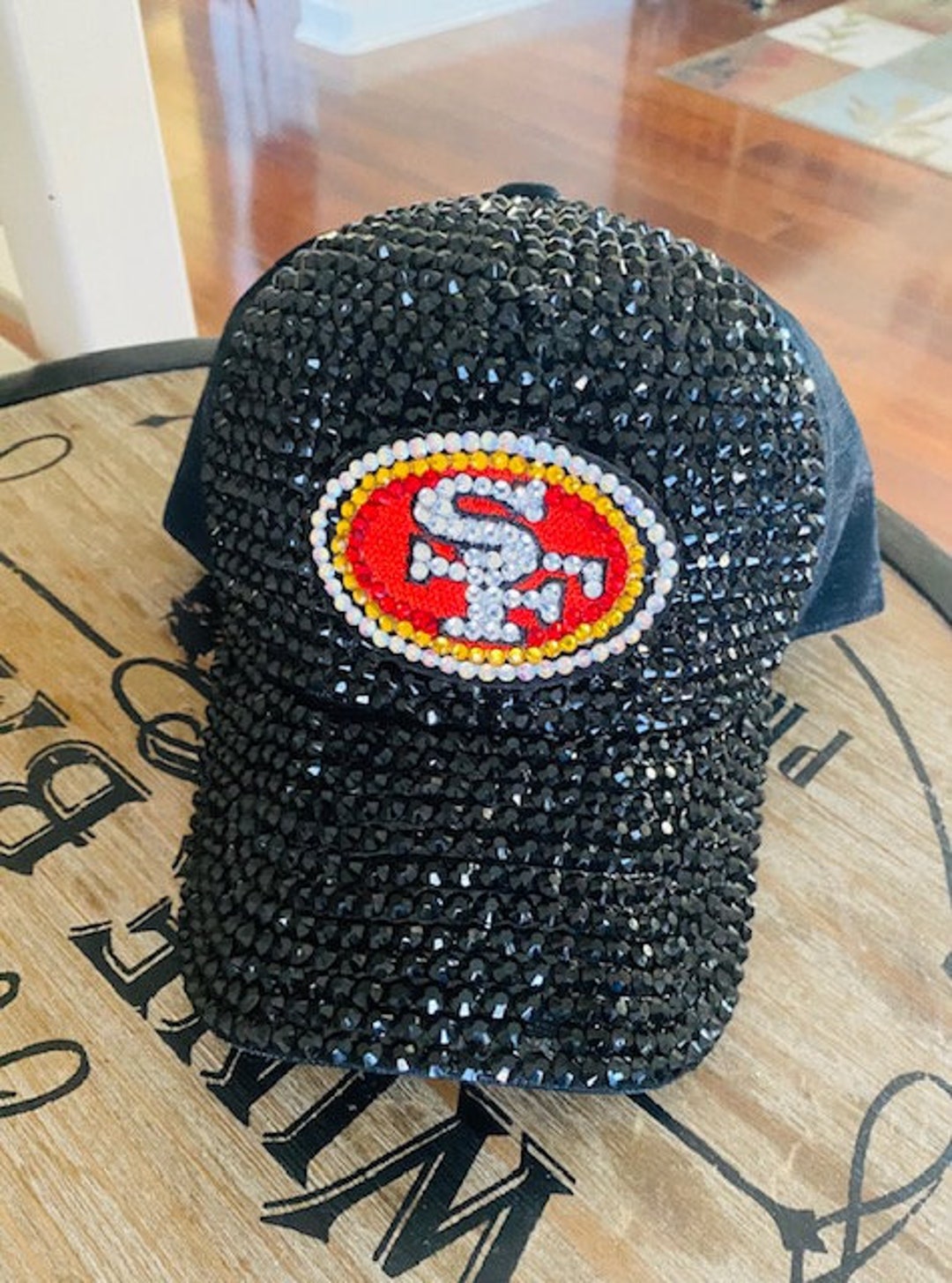 49ers Blingy Sports Hat - Etsy