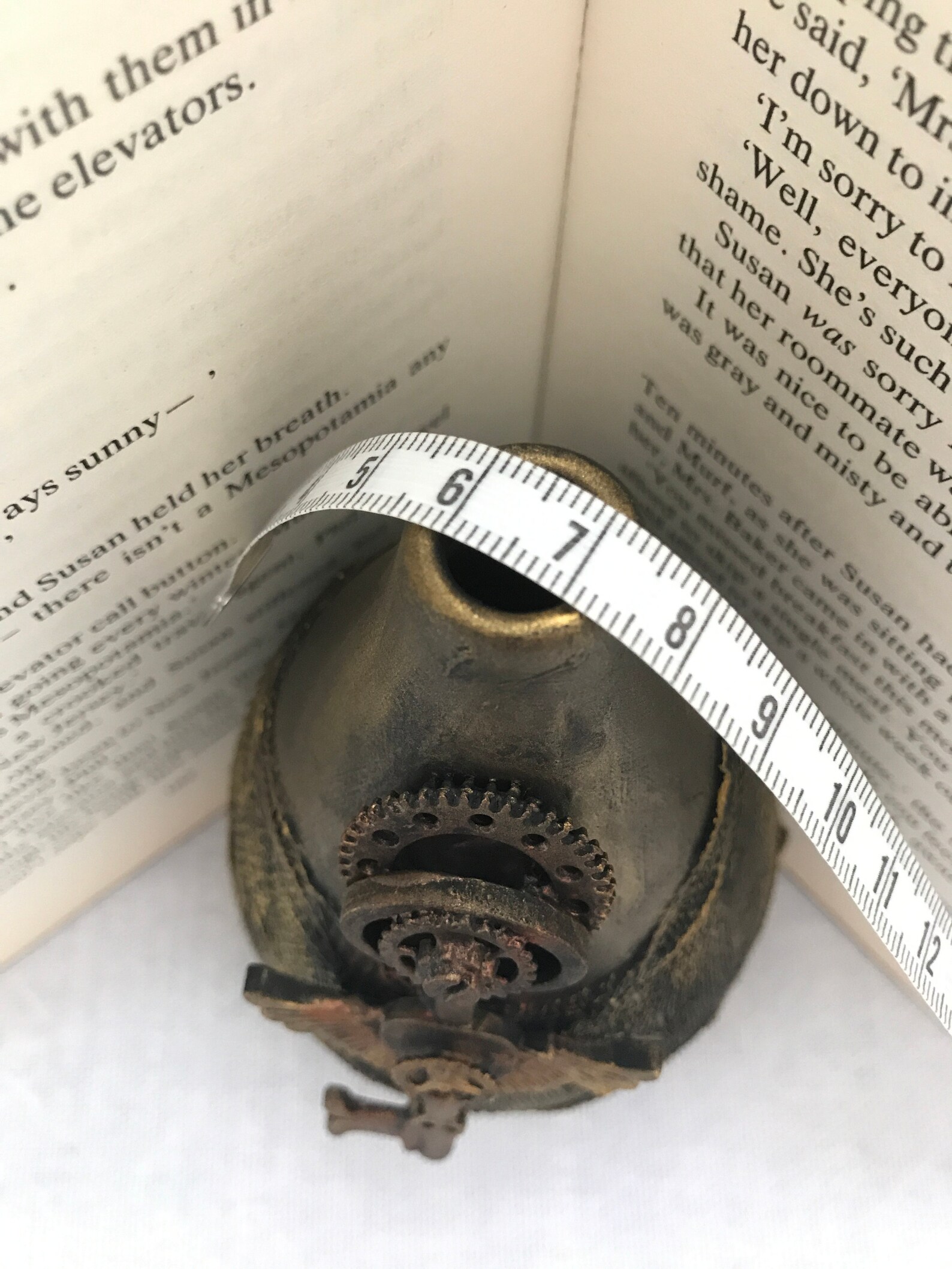 Steampunk Vase, Altered Vase, Altered Jar, Steampunk Decor, Altered Art ...