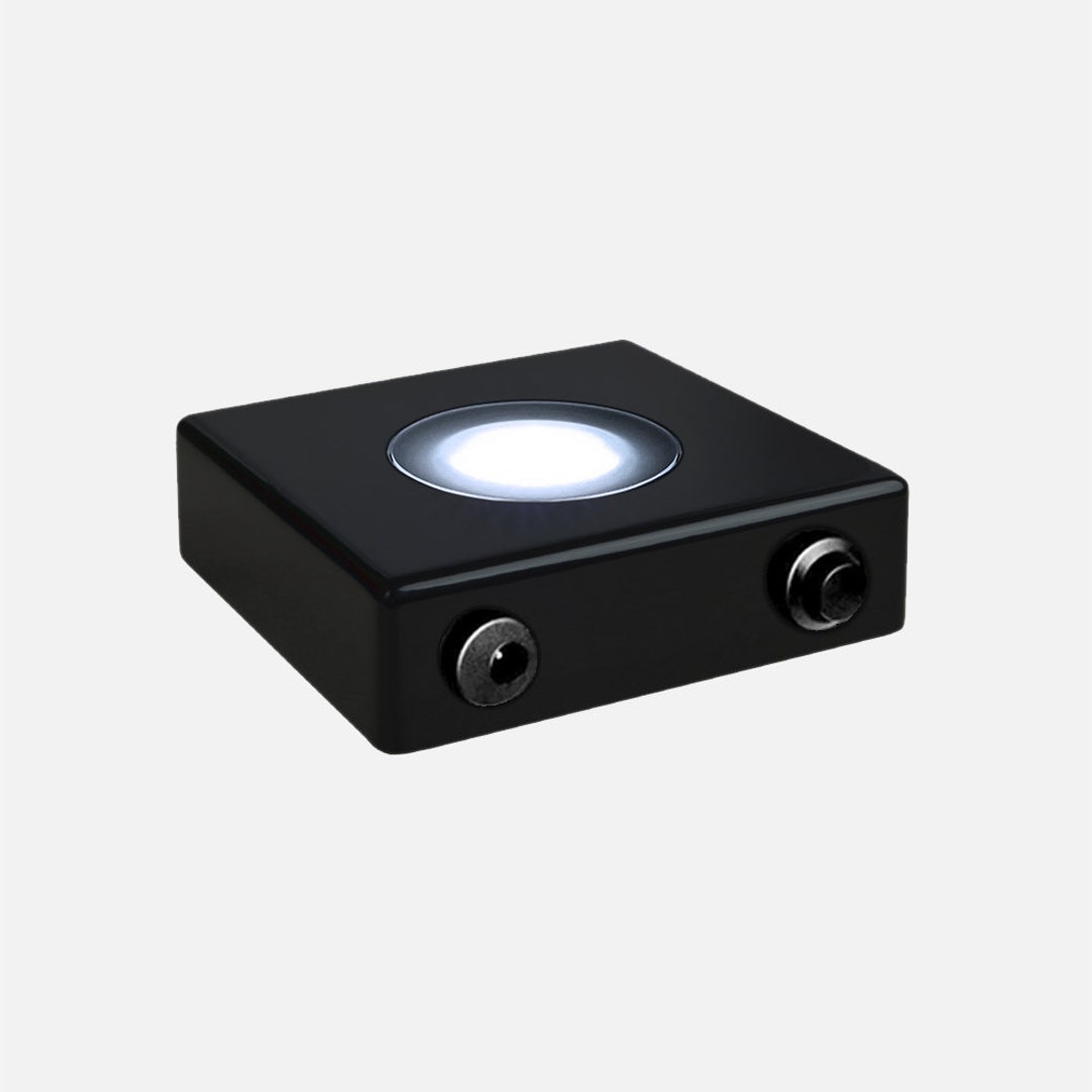 Mini LED Light Stand for 3D Photo Glass, Black Rosewood, Crystal ...