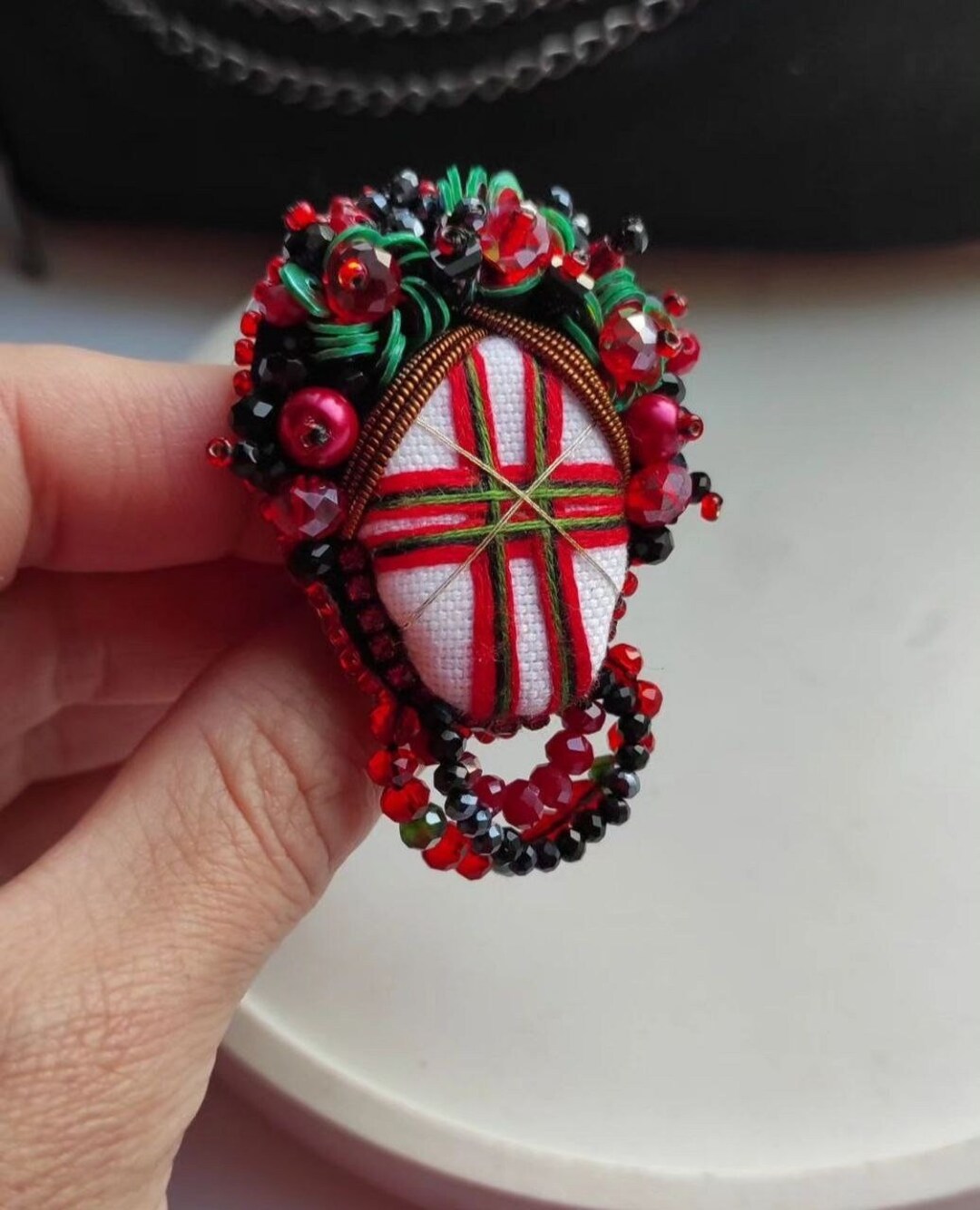 Embroidery Protection Motanka Doll Ukrainian Pin Broochvalentine Gift ...