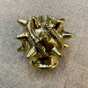 Medieval Knobbed Brass Mace Head 12th-14thc - Lost Wax Cast (mace 3) - Etsy