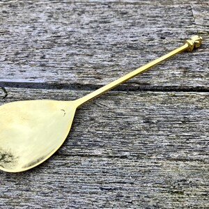 Medieval Brass Spoon (15th Century) Twisted Finial - Etsy
