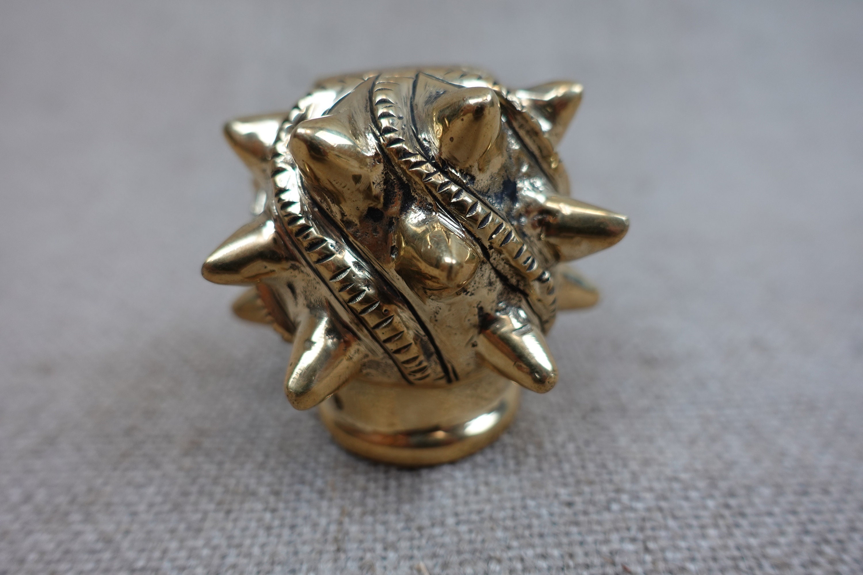 Medieval Knobbed Brass Mace Head 12th-14thc Lost Wax - Etsy UK