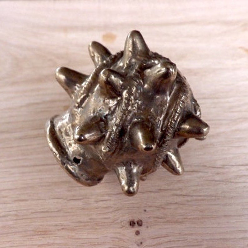 Medieval Knobbed brass Mace Head 12th-14thC Lost Wax | Etsy