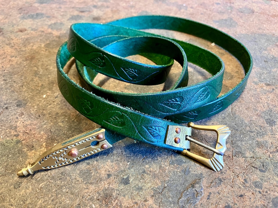 Medieval Leather Belt - Workshop Seconds - Style 12 - Etsy UK