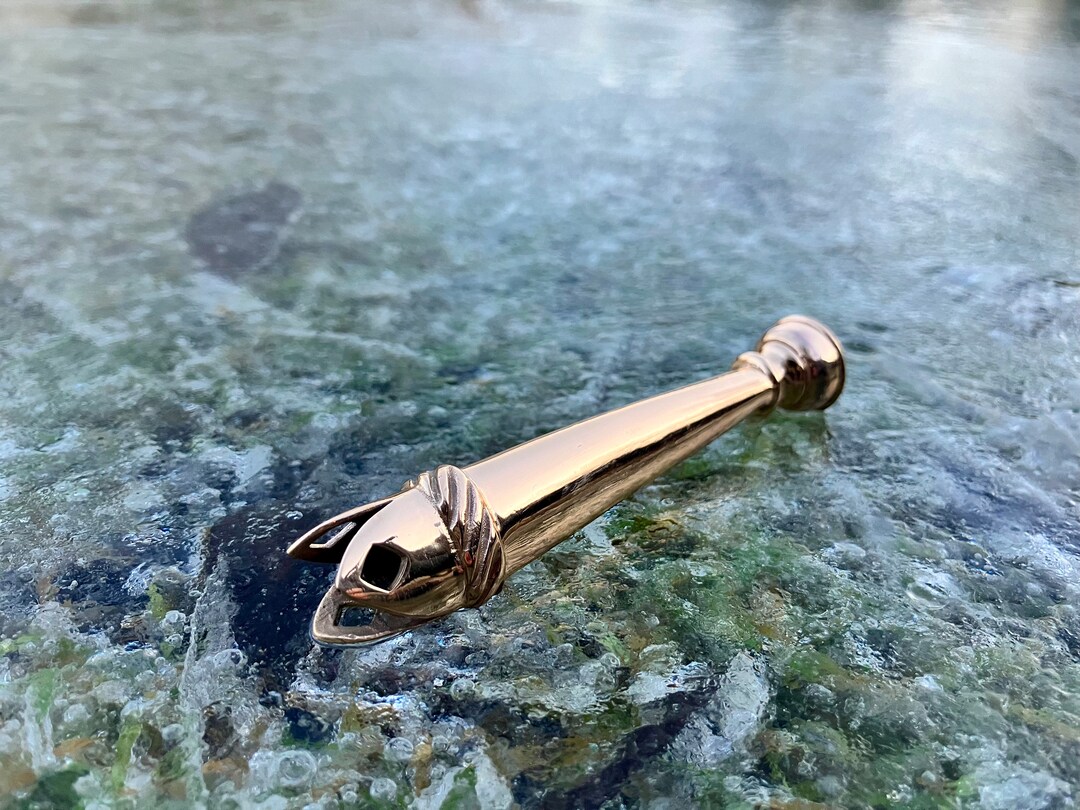 Medieval Bronze Triangular Dagger Scabbard Chape (15th - 16th Century ...