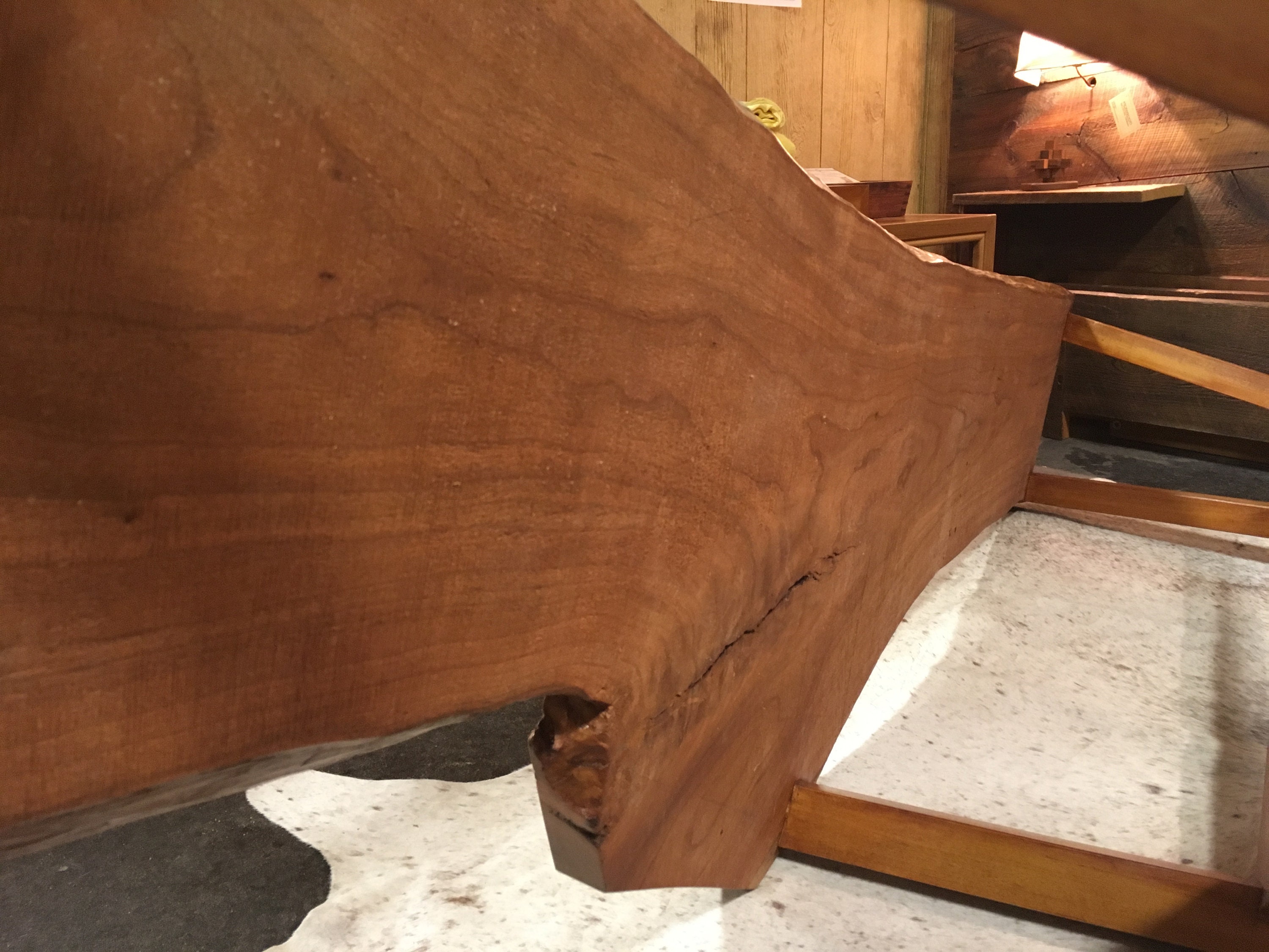 Handmade Live Edge Cherry Coffee Table One of a Kind - Etsy