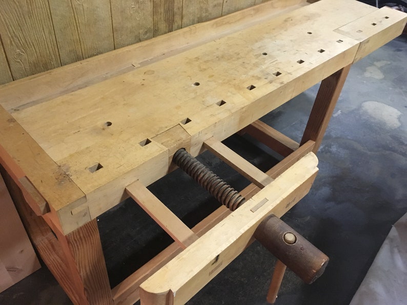 Solid Maple Work Bench Woodworker Cabinetmaker - Etsy Canada