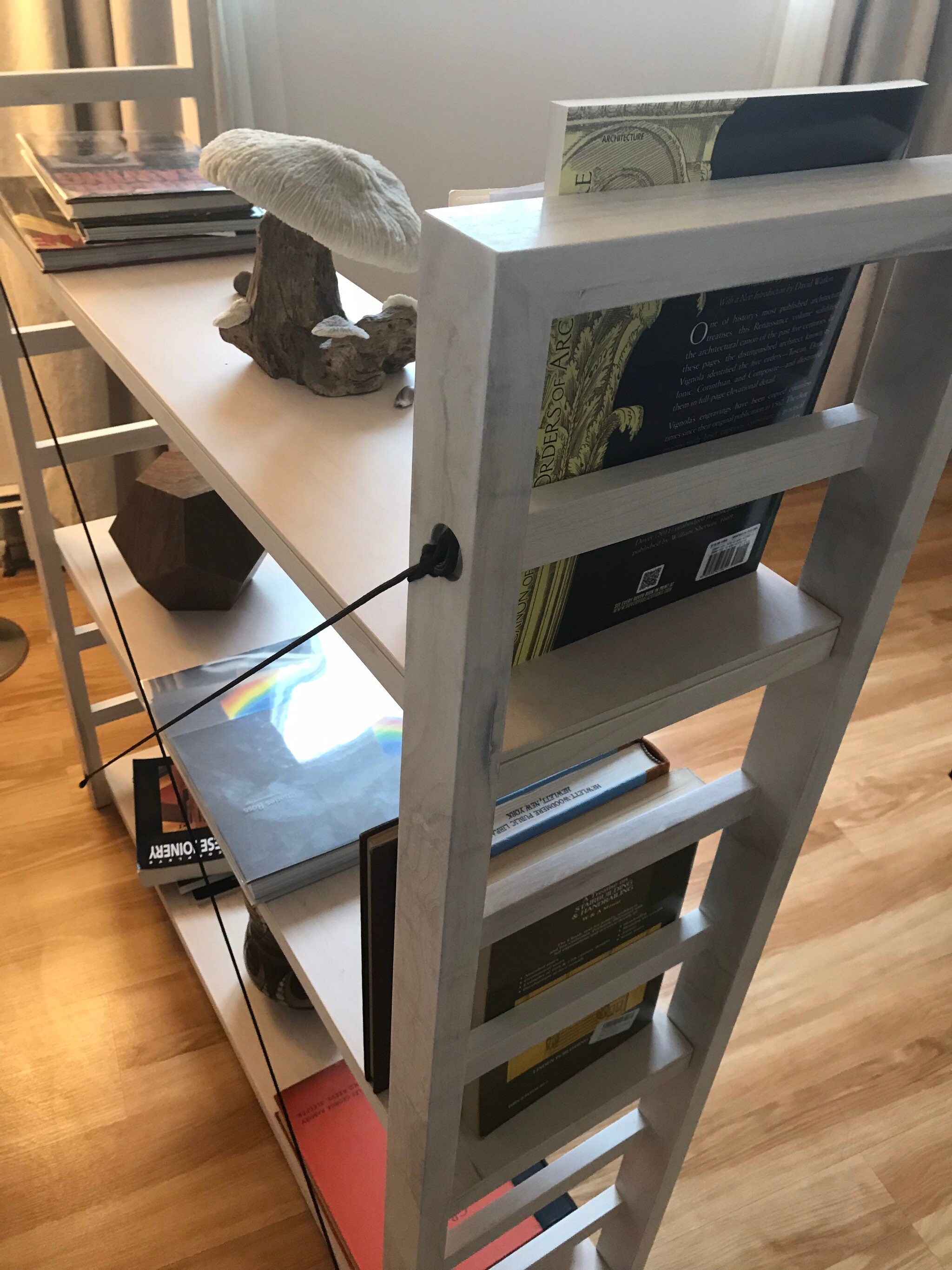 Knock-down Hardwood Bookcase / Art Display - Etsy