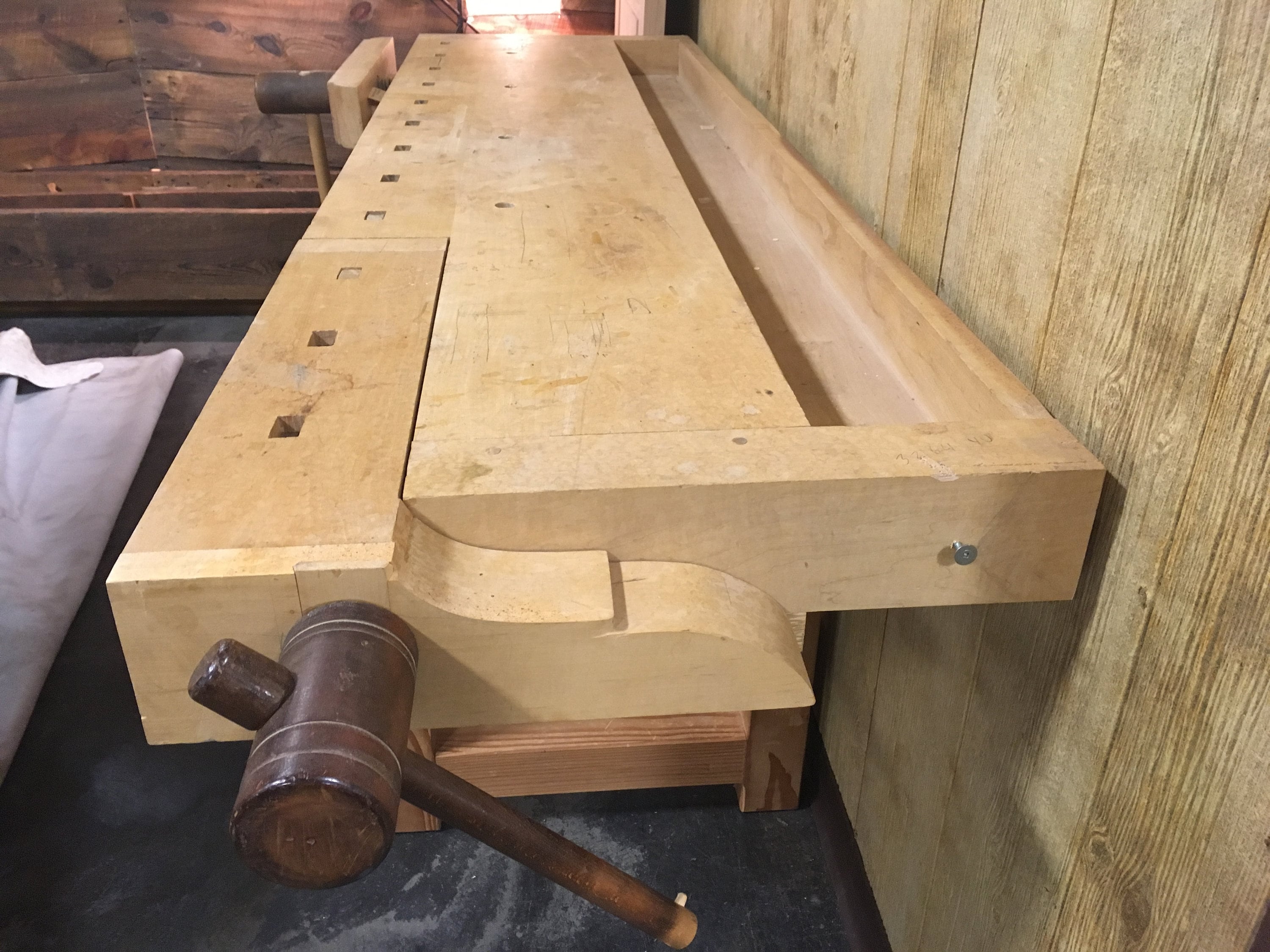 Solid Maple Work Bench Woodworker Cabinetmaker - Etsy