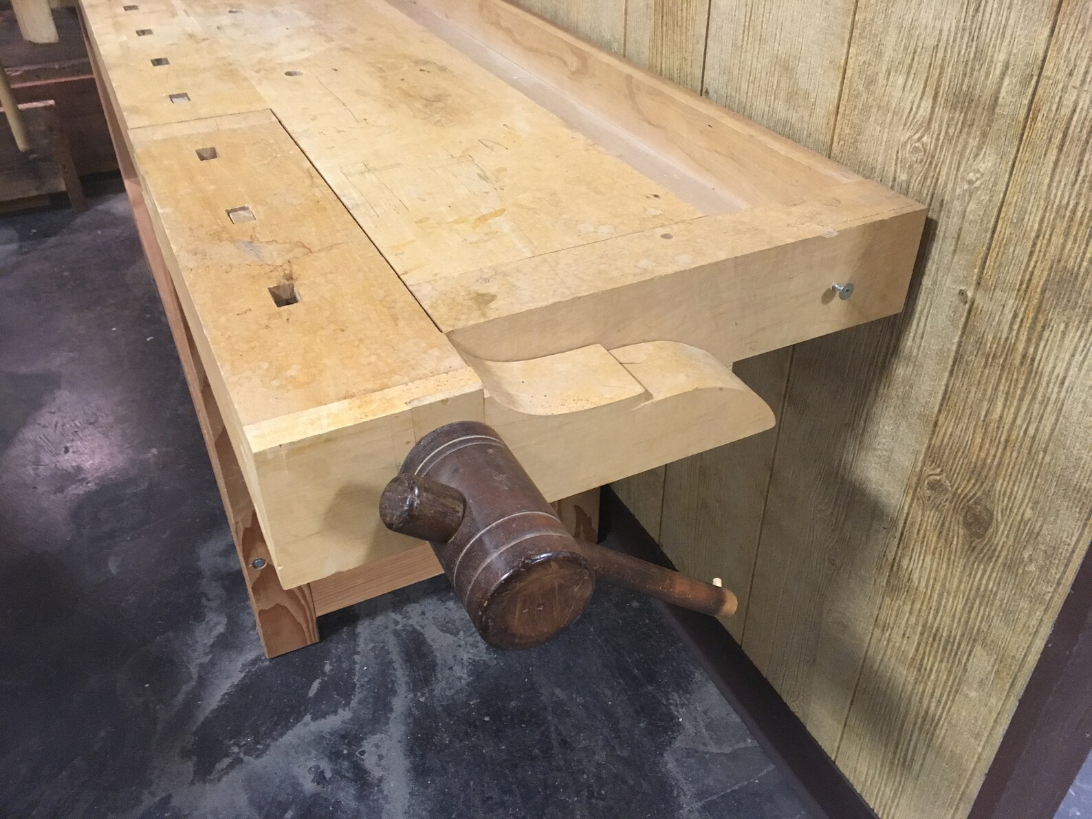 Solid Maple Work Bench Woodworker Cabinetmaker - Etsy