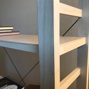 Knock-down Hardwood Bookcase / Art Display - Etsy