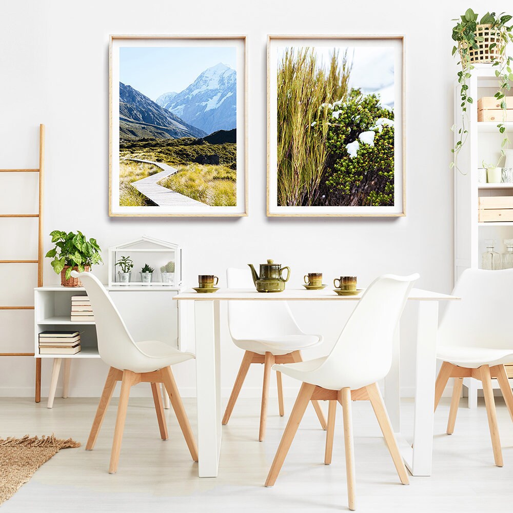 New Zealand Print Series Nature Photography X3 Prints, Photographic Art ...