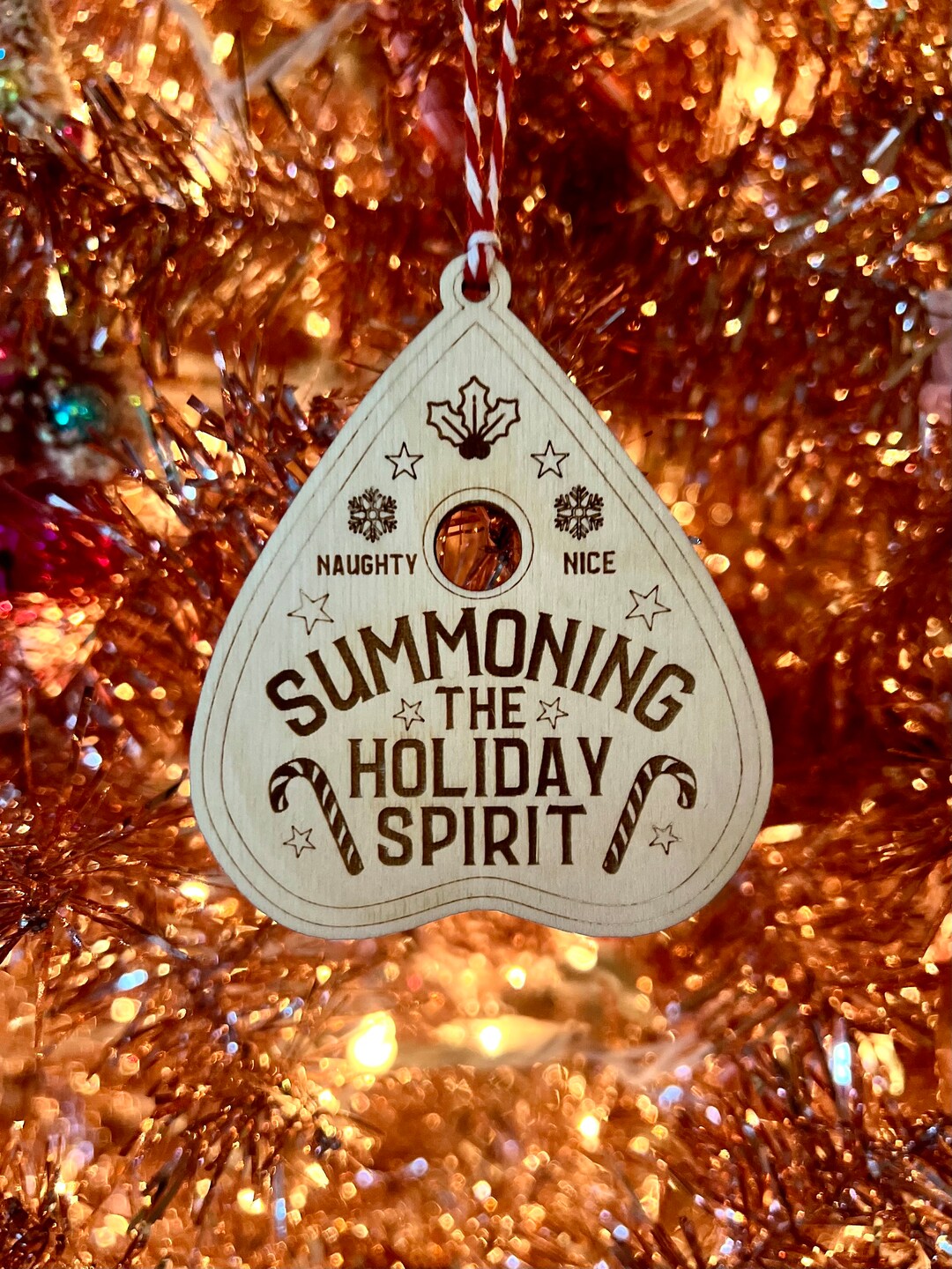 Summoning the Holiday Spirit | Ouija Board | Planchette | Holiday ...