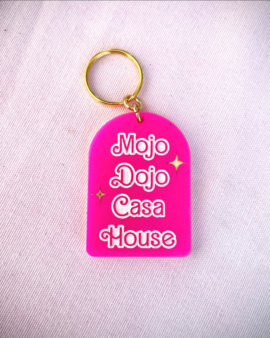 Mojo Dojo Casa House Keychain - Etsy