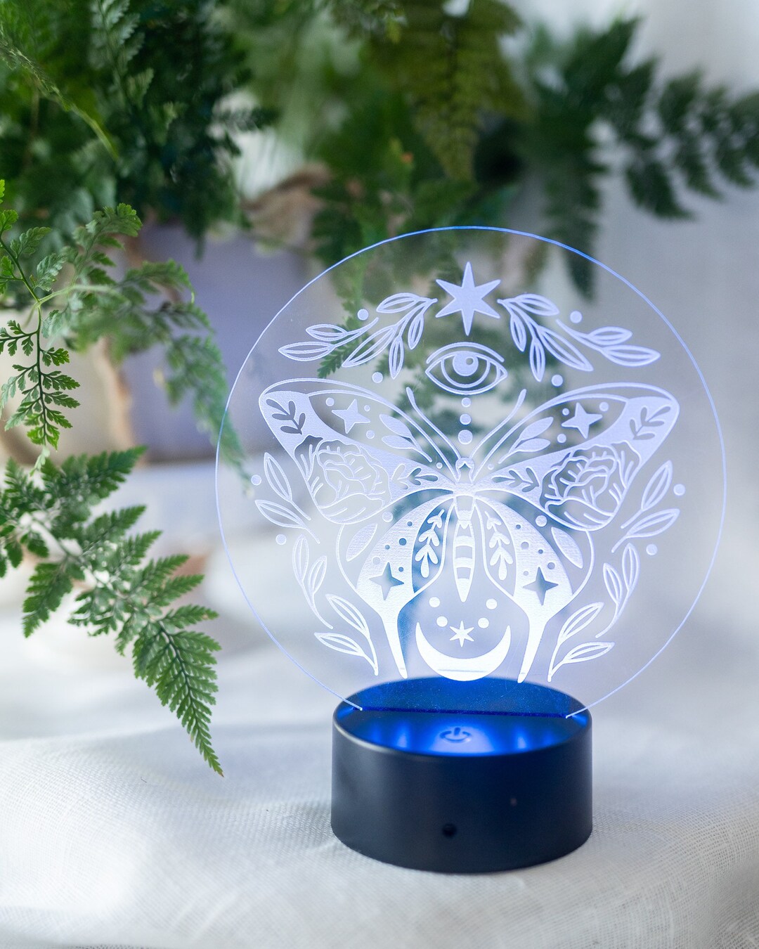 Butterfly | Magic | LED | Remote Control | Color Changing | USB ...