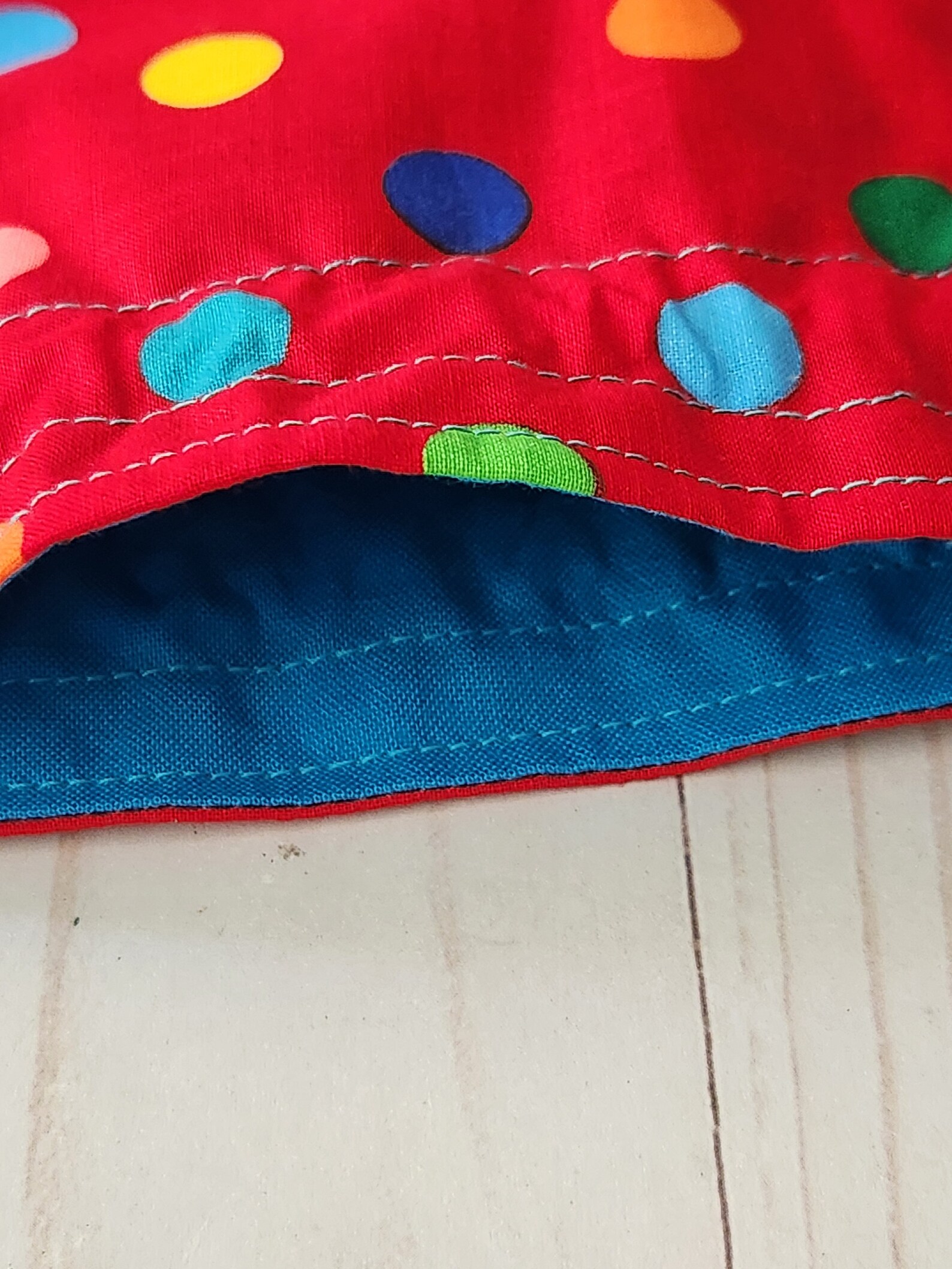 Small Polka Dot Red Fabric Gift Bag, Reusable Drawstring Bag, Pin Trading Pouch, Makeup Bag ...