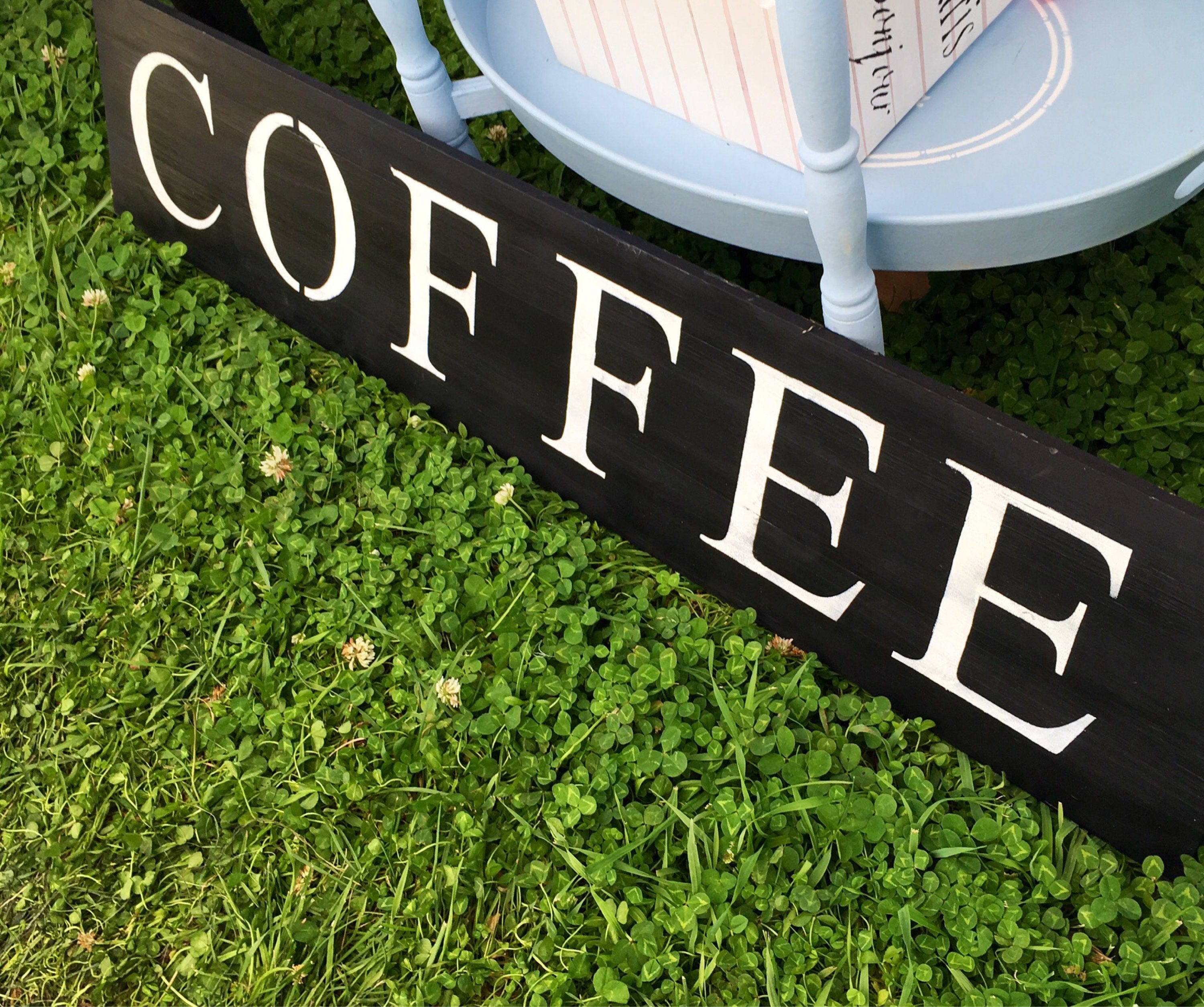 Farmhouse Sign Coffee Bar Sign | Etsy