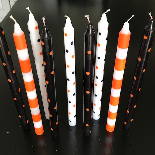 Halloween Candles - Etsy